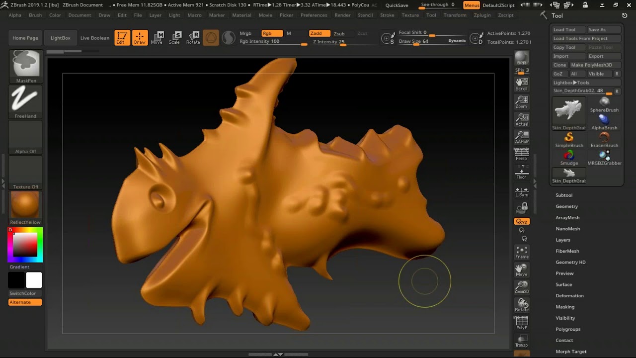 Pixologic ZBrush 2019 - YouTube