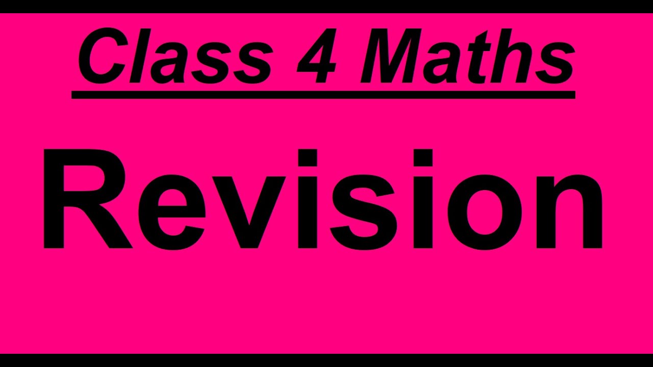 Class 4 1 2 Revision Write The Following Numbers In Words YouTube Class 4 1 2 Revision Write The Following Numbers In Words YouTube