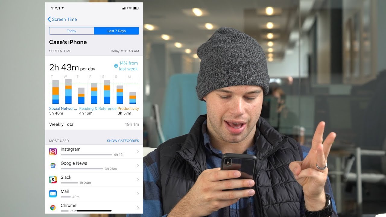 How Does a CEO Use His Phone? (Screen Time) #CoffeeRun - YouTube