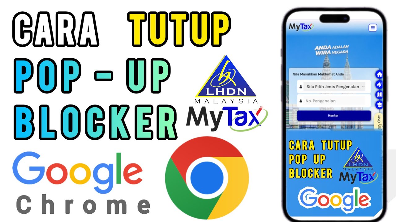 Cara Tutup Pop Up Blocker Chrome - YouTube