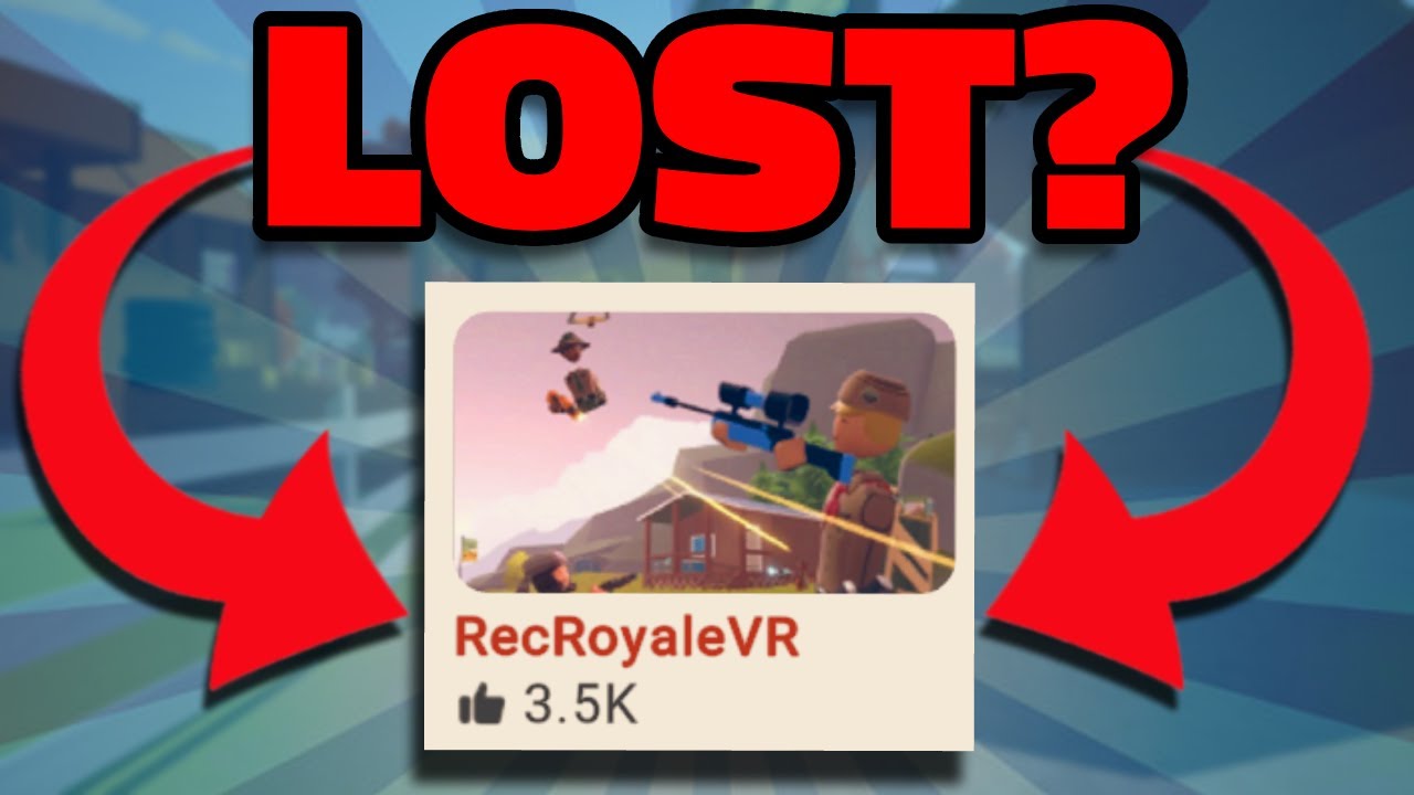 The REAL Forgotten Rec Room Originals... - YouTube