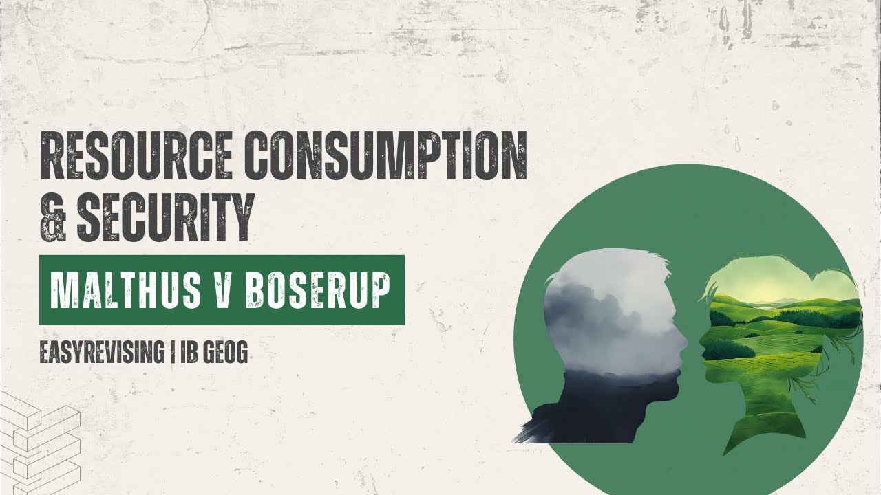 Human Geography: Malthus v Boserup (population and resource consumption ...