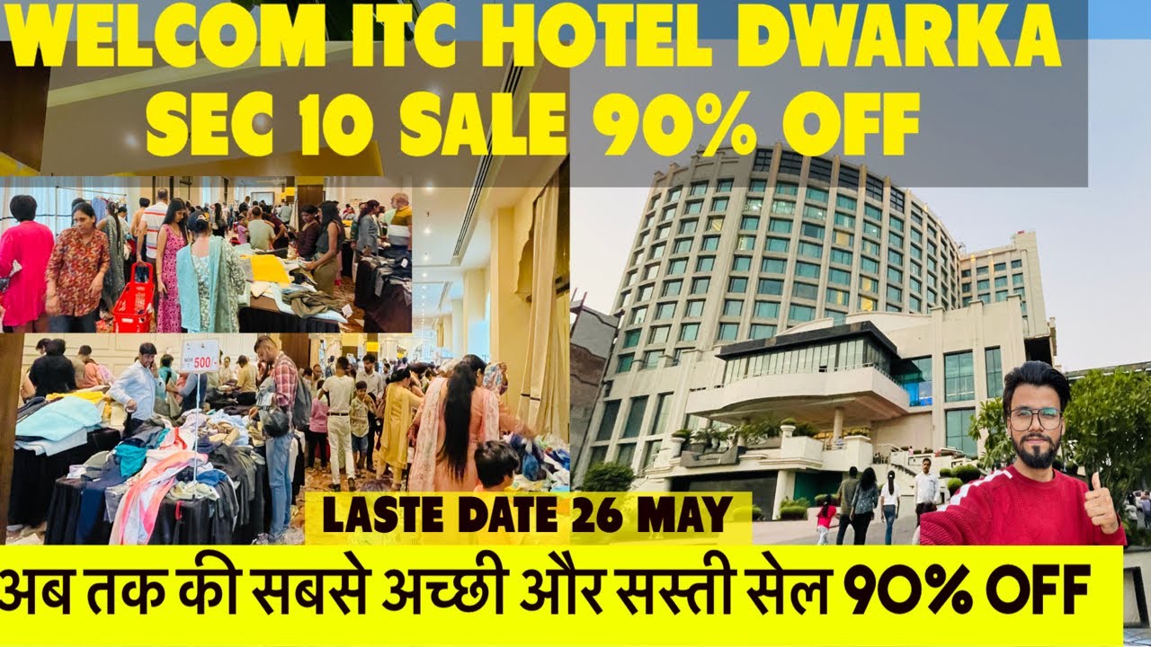 itc welcome hotel sale | welcome hotel itc dwarka sale 2024 - YouTube