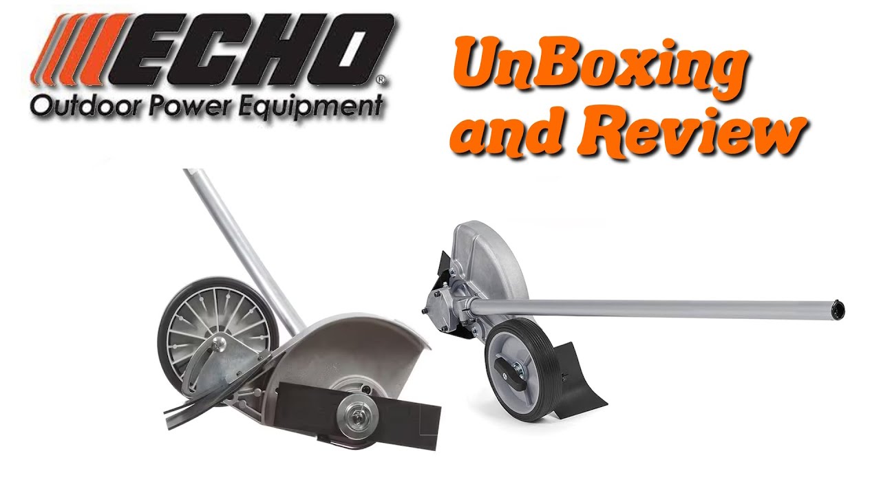 ECHO PAS PRO Attachment Series Straight Shaft Edger Attachment - Review - YouTube
