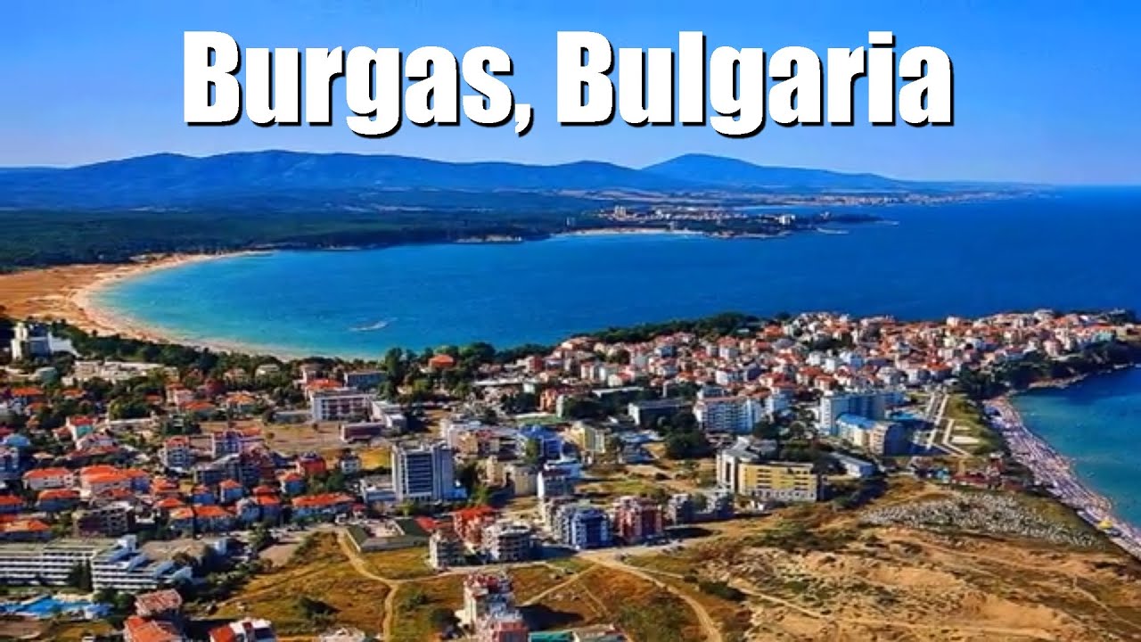 Burgas, Bulgaria - The beach and other tourist attractions - YouTube
