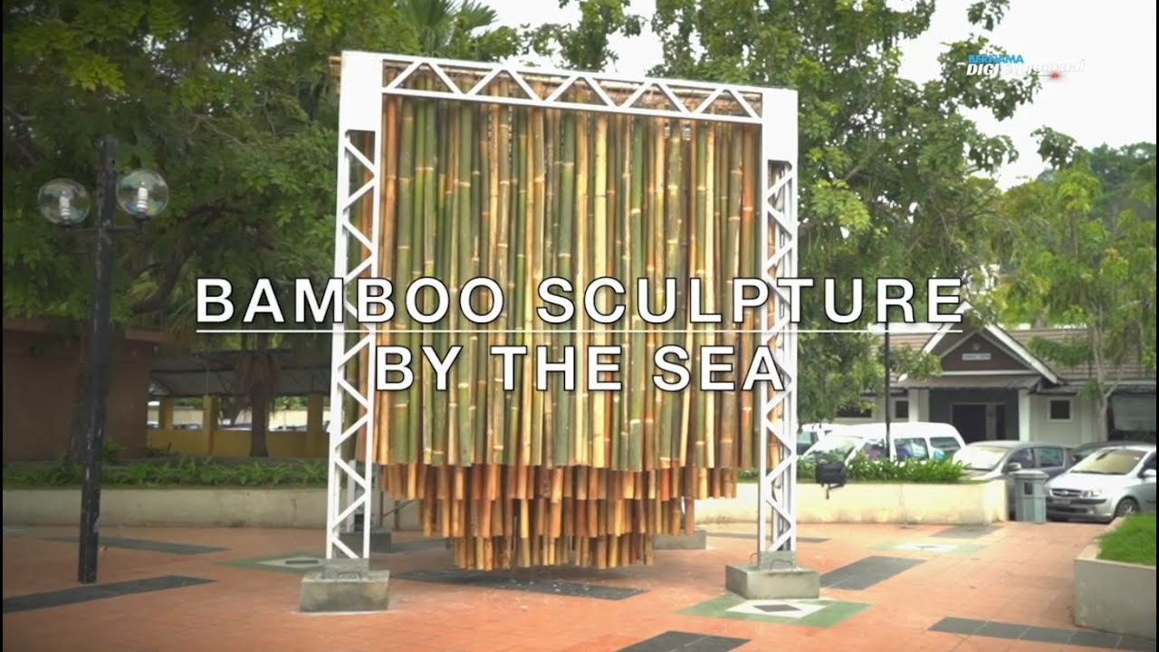 'Bamboo Sculpture By The Sea' pamer keunikan seni buluh - YouTube