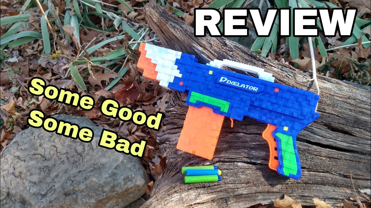 [REVIEW] Buzz Bee Air Warriors Pixelator - Better than Nerf Minecraft ...