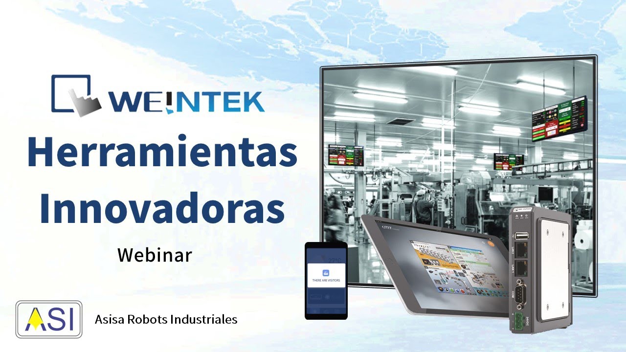 Webinar "Herramientas Innovadoras en las HMI de Weintek" - YouTube