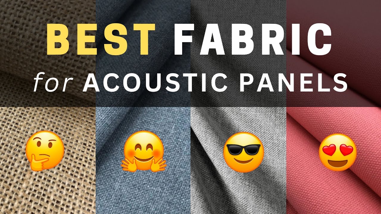 Best Fabric For Acoustic Treatment | Choosing The Right Acoustical ...