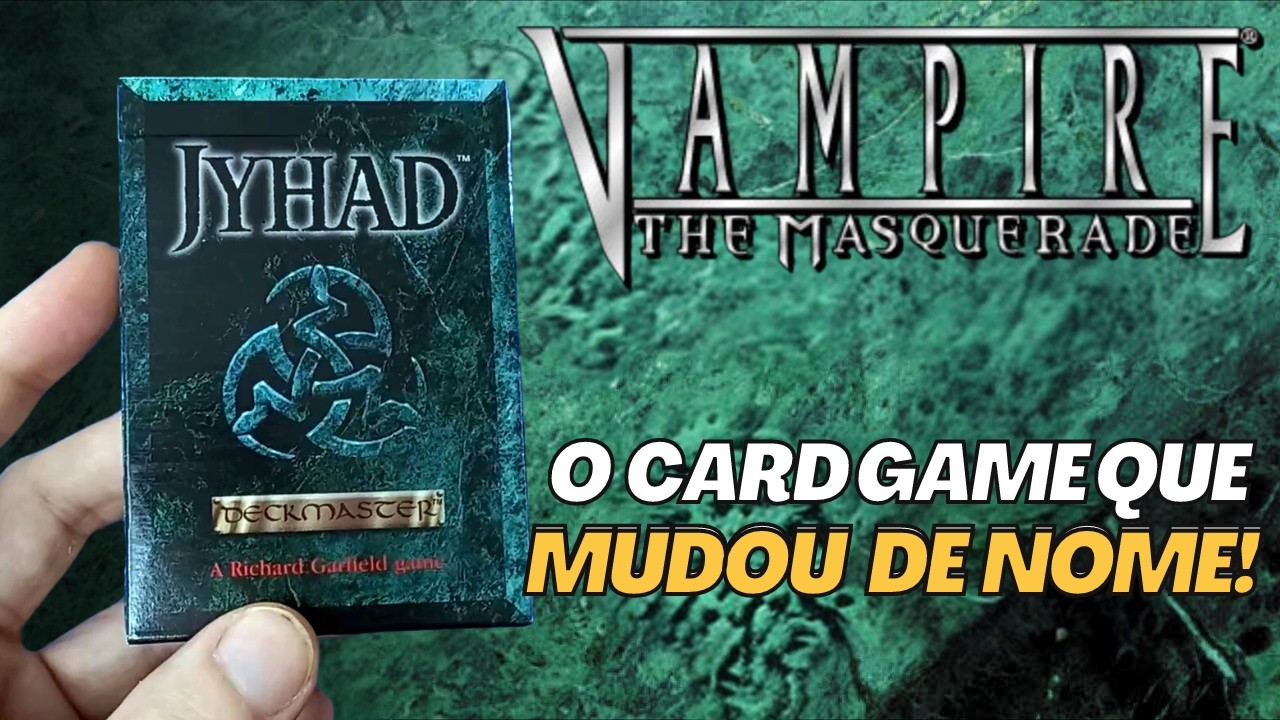 Aberto após DÉCADAS - o card game que mudou de nome - Vampire: the ...