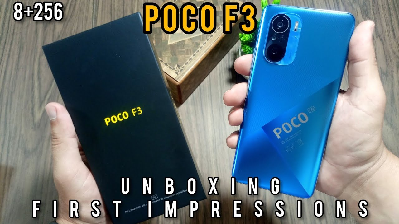 Poco F3 | Unboxing | First Impressions | 8+256gb - YouTube