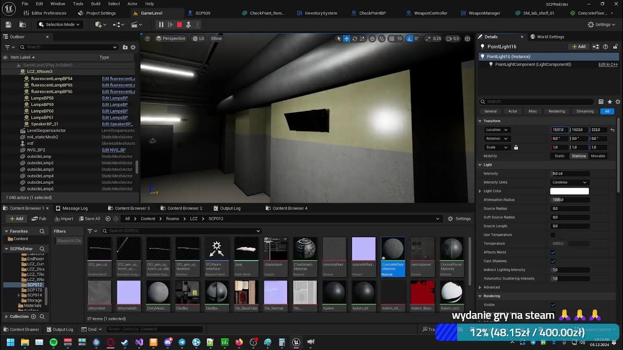Tworzenie SCP:ReEnter w Unreal Engine [part 13] - YouTube