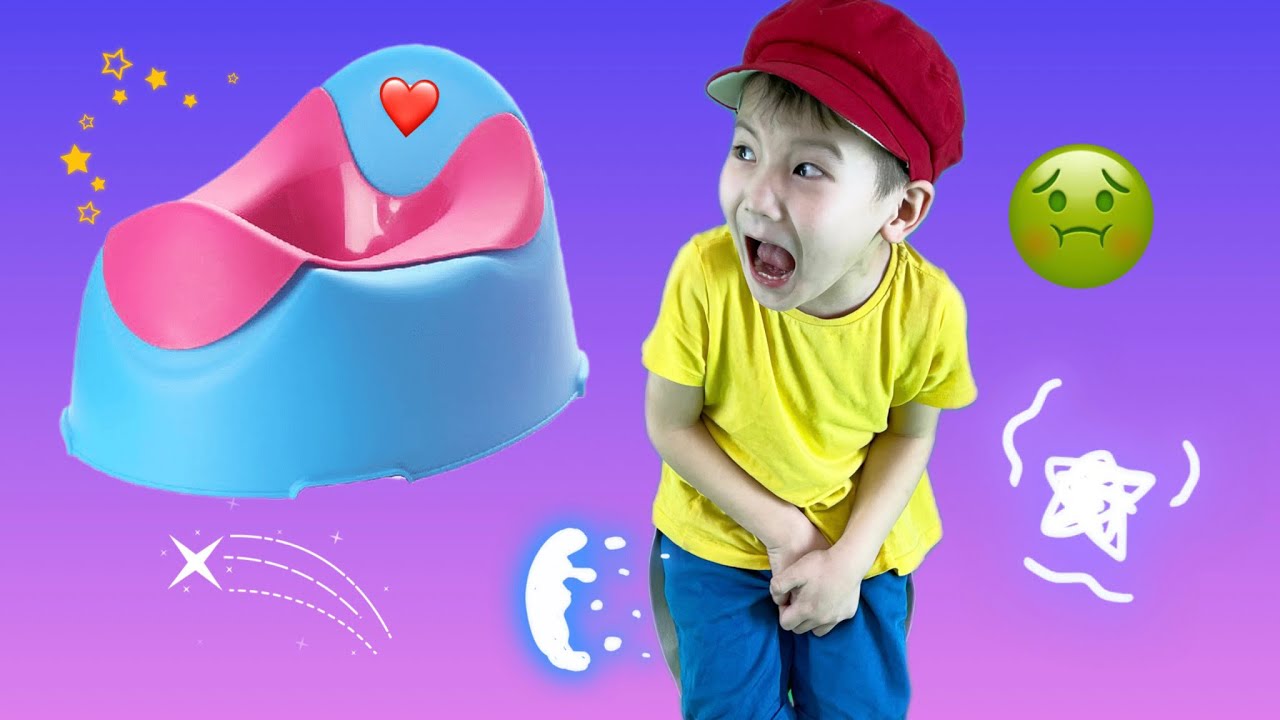 Potty training | Poo Poo| Finger balloons | Nursery rhymes - YouTube