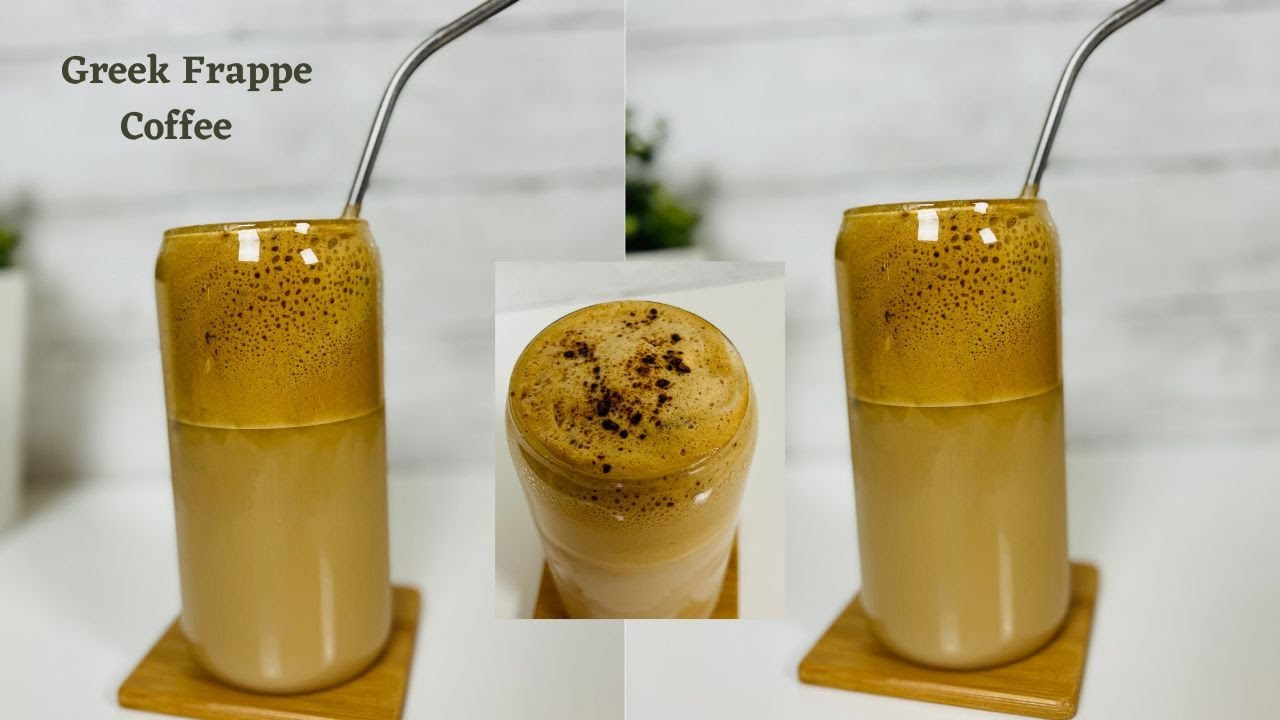 Greek Iced Coffee | Frappe Coffee | Frappe |Greek Frappe Coffee Recipe ...