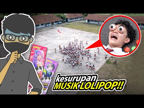 ANAK SD UPACARA KESURUPAN MUSIK LOLIPOP!!