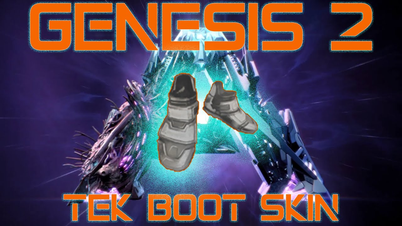 How to Unlock the Federation Exo TEK Boots Skin | ARK Genesis Part 2 ...