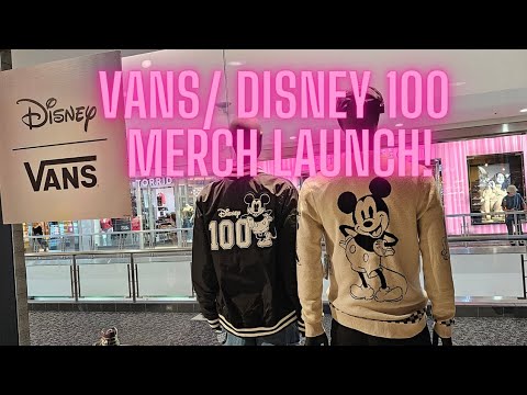 Vans/Disney 100 Merch Launch! Box Lunch- New Merch! BEER and Hot wings ...