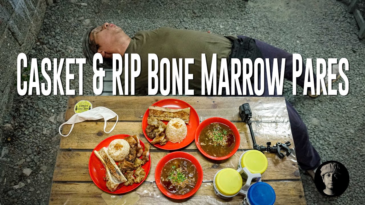 CASKET & RIP BEEF PARES pa puntang LANGIT! Food Vlog w/ Tiyo Pa - YouTube