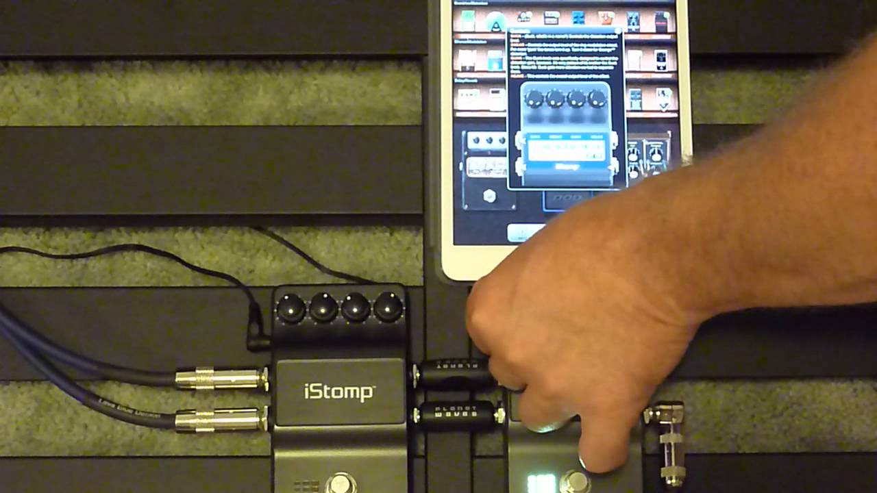 Digiteck iStomp Dirty Robot / Dod FX13 Gunkulator soundbites - YouTube