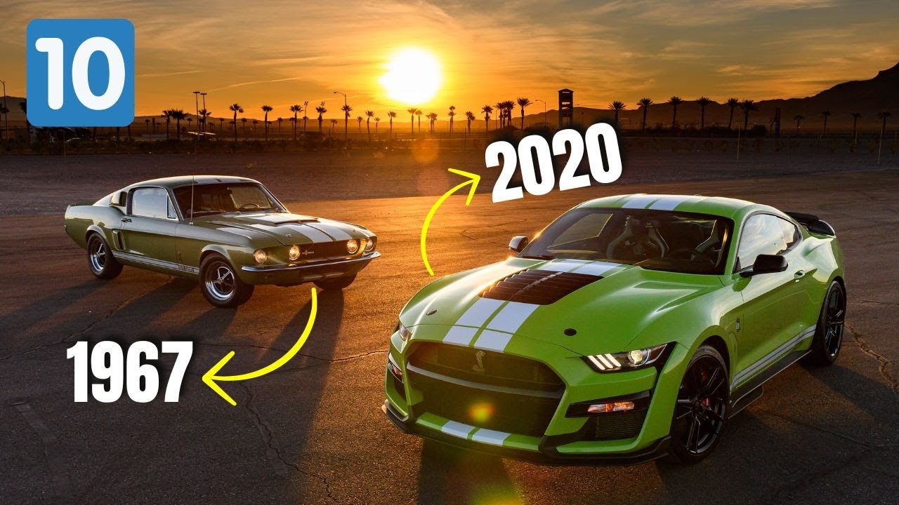 Top 10 Fastest FORD Muscle Cars In FORD HISTORY - YouTube