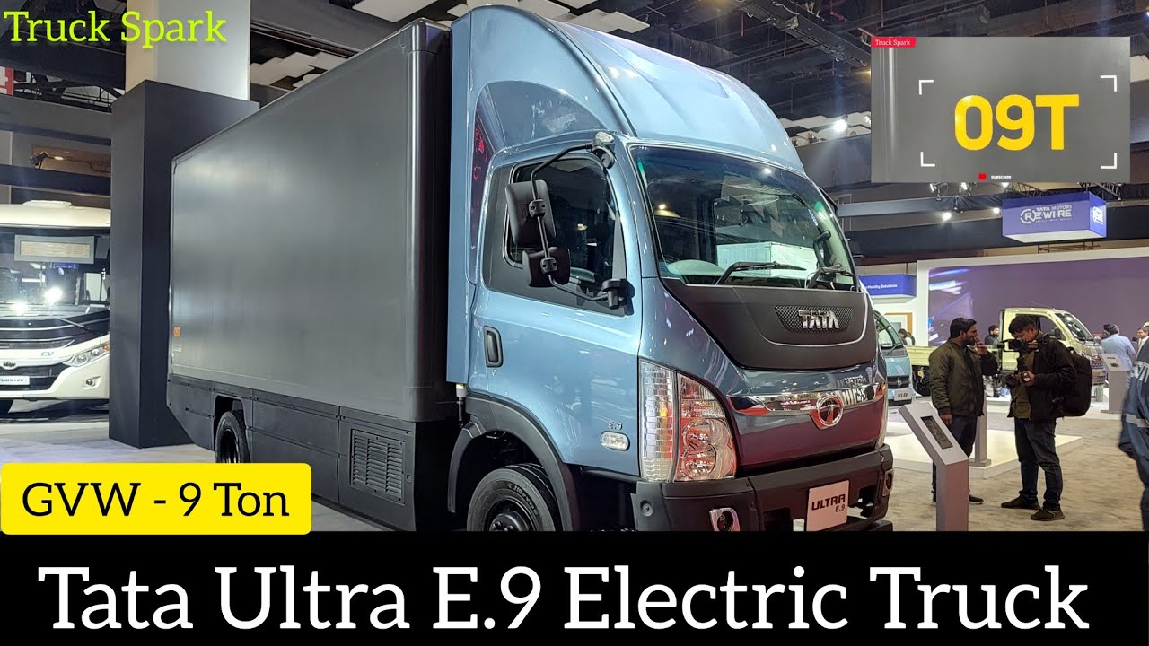 Tata Ultra E.9 Electric tractor || Features & Range || #tatamotors# ...