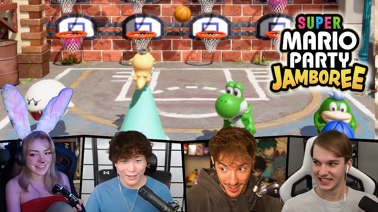 This Mario Party Jamboree Lobby Got Me CANCELLED (Multi POV ft. Sykkuno ...