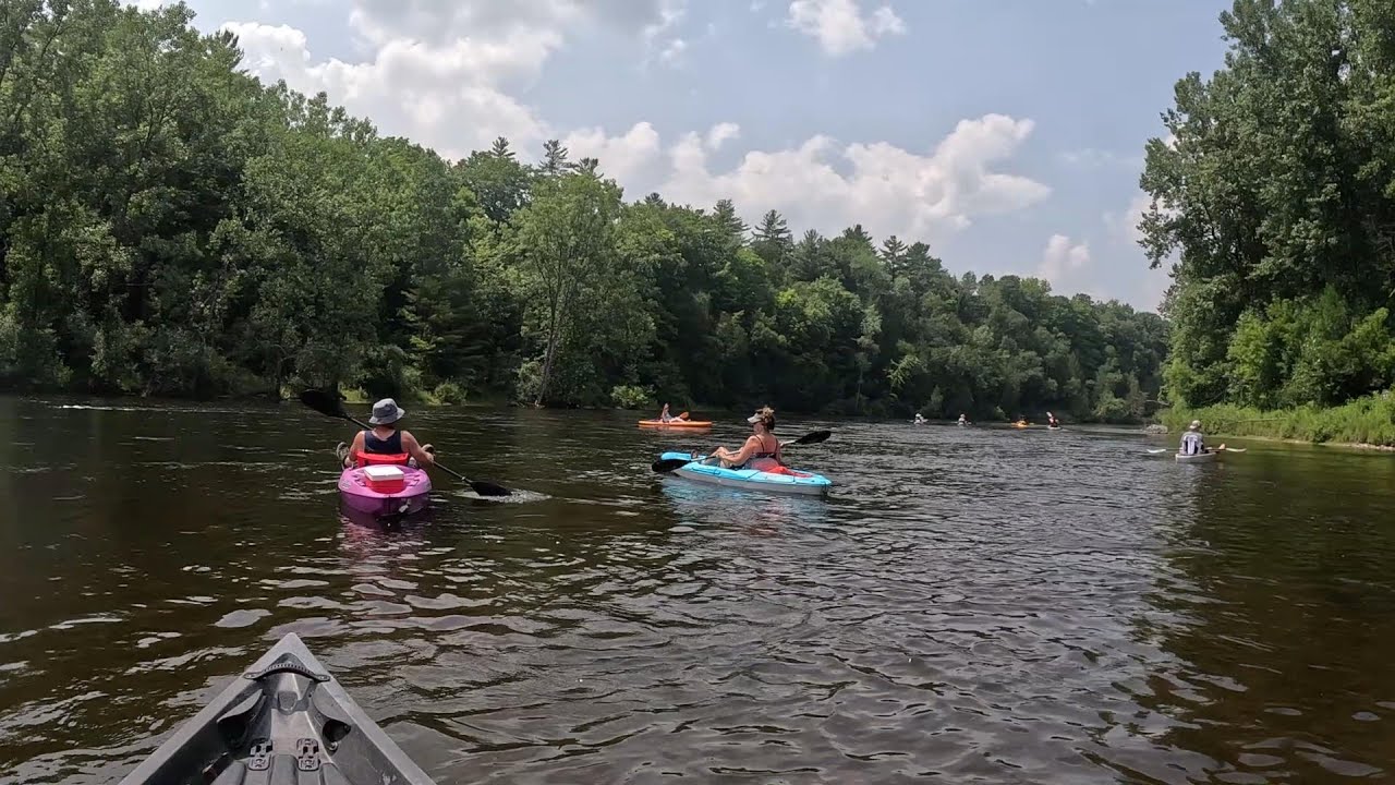 Kayaking the Muskegon River - July 16, 2023 - YouTube