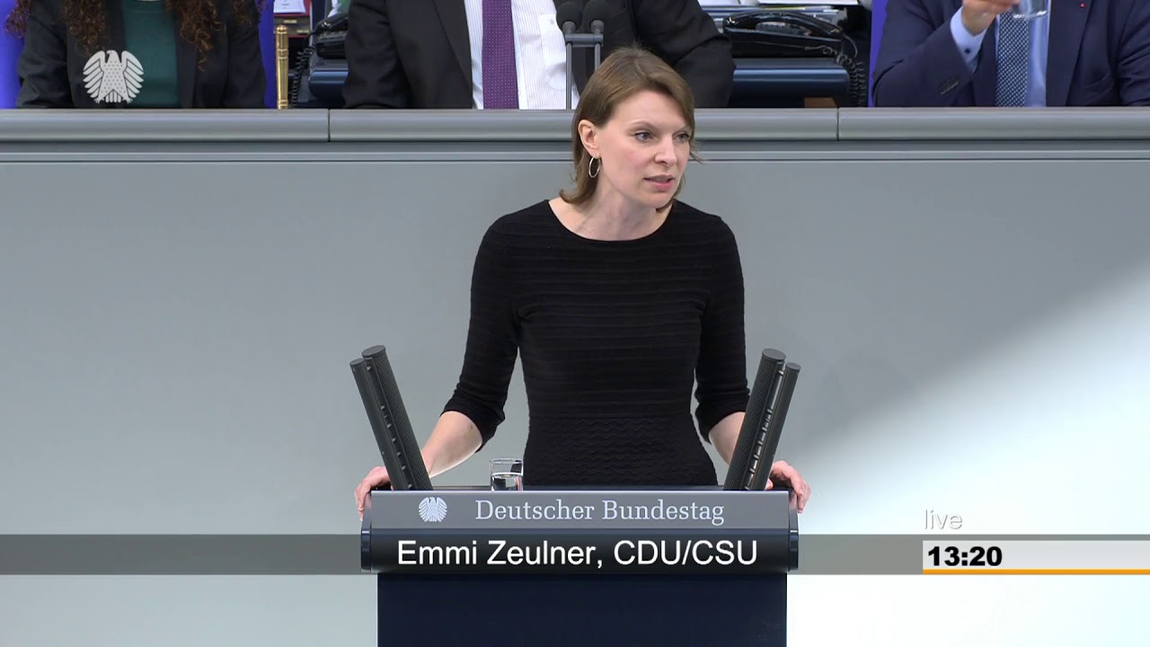 Emmi Zeulner: Sofortprogramm Wohnoffensive, Mietpreisstopp [Bundestag ...