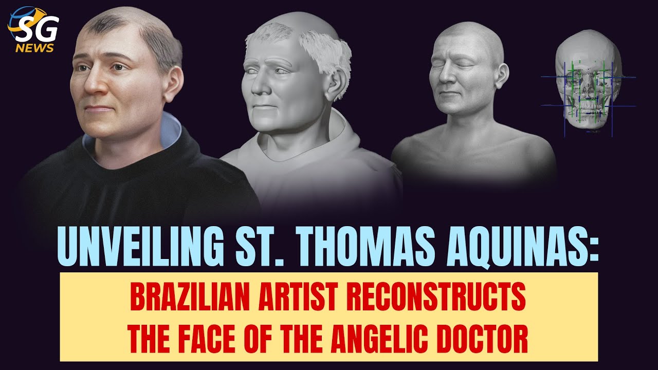 UNVEILING ST. THOMAS AQUINAS: BRAZILIAN ARTIST RECONSTRUCTS THE FACE OF ...