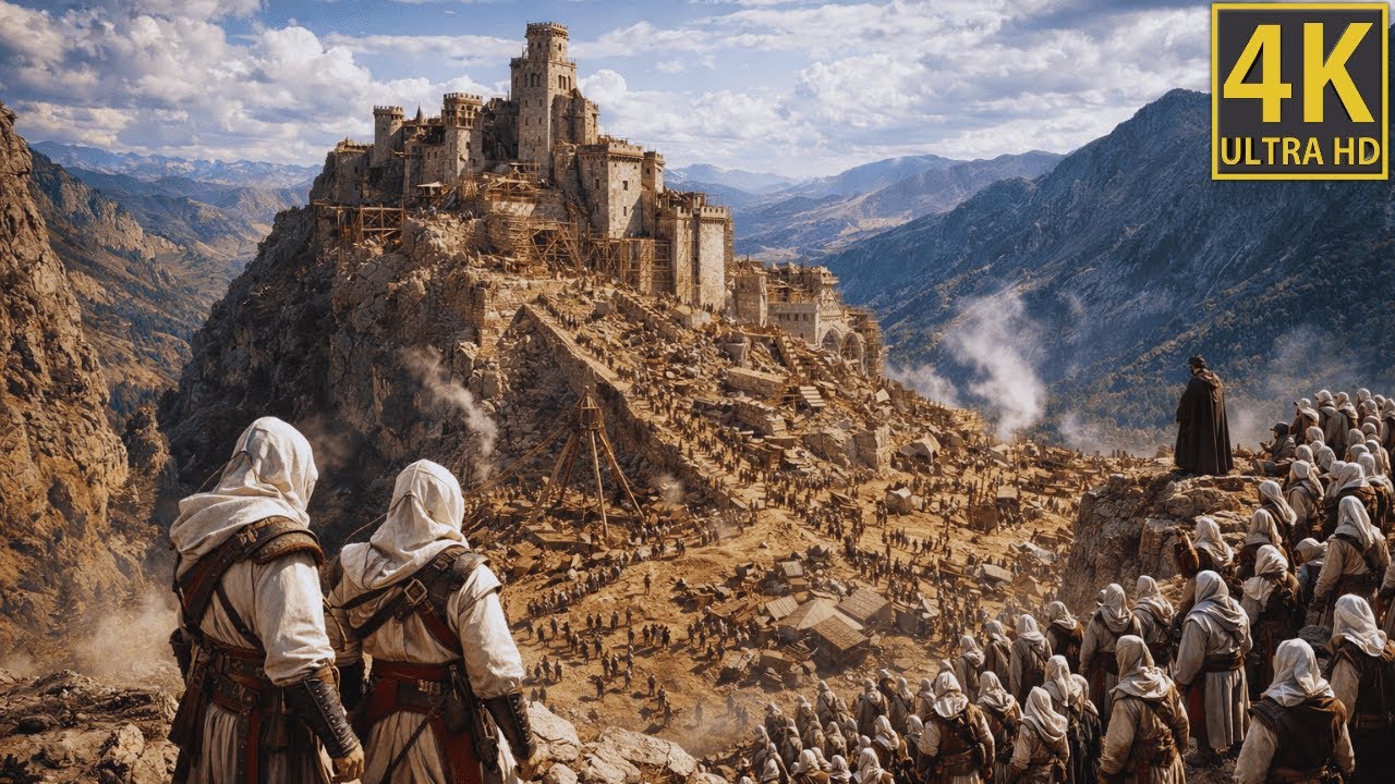 How the Alamut Castle Was Built: All the Construction Stages of Hasan ...