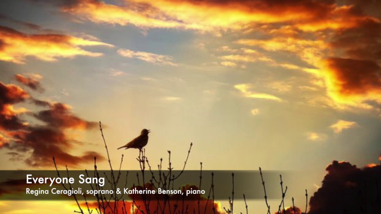 Everyone Sang by K. Benson - YouTube