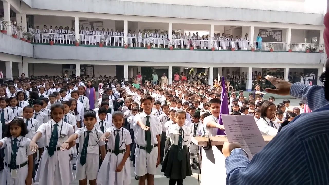 DPS Nigahi #Pledge to stop corruption 29th Oct 18 - YouTube
