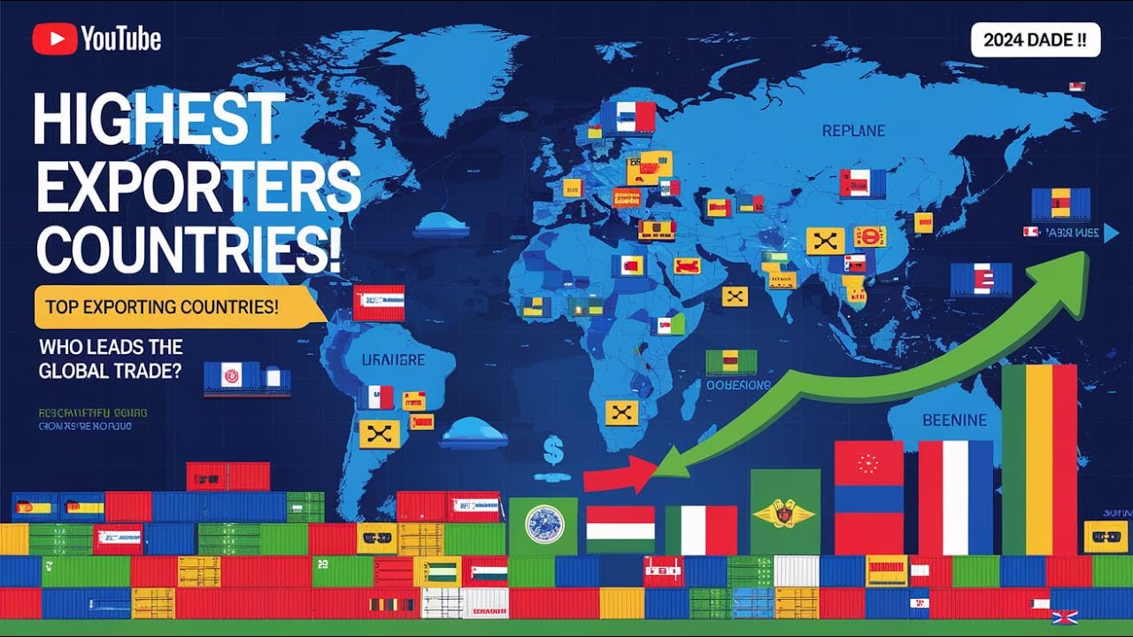 The Rise & Fall of Entire Countries (Export Trends 1990-2022) Highest ...