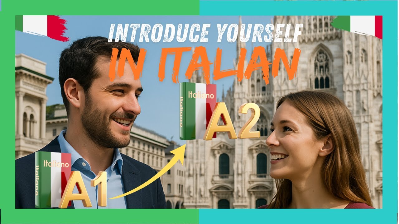A1-A2 Italian Listening Practice & Solutions: Learn How To Introduce ...