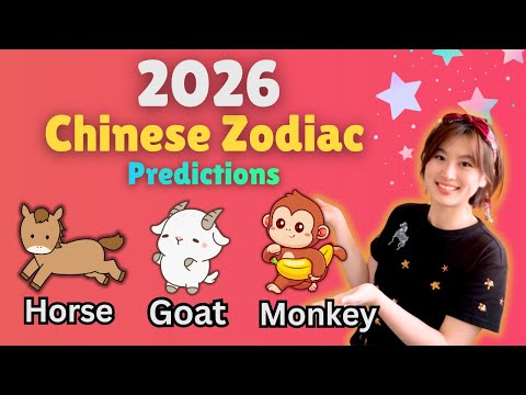 2026 Chinese Zodiac Animal Predictions: Horse, Goat & Monkey — Fire Horse Year Forecast Explained