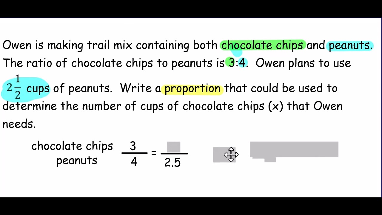Writing Proportions for Proportional Relationships Mini Video - YouTube