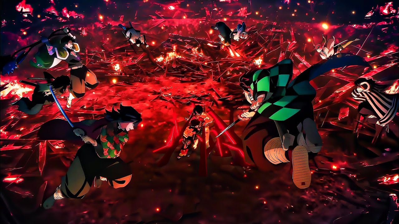 Muzan Vs Hashiras - Demon Slayer [4k Edit] - YouTube