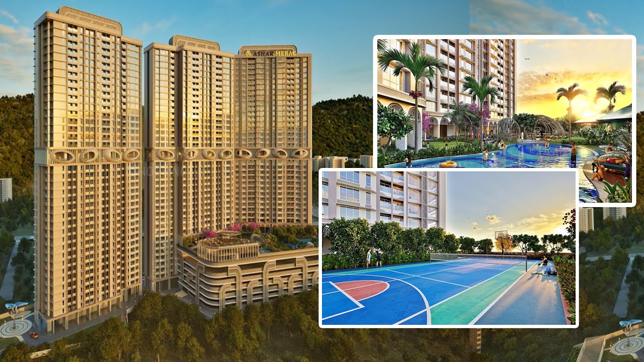 Ashar Merac - 1, 2, 3 BHK in Shree Nagar, Mulund Thane Corridor - YouTube