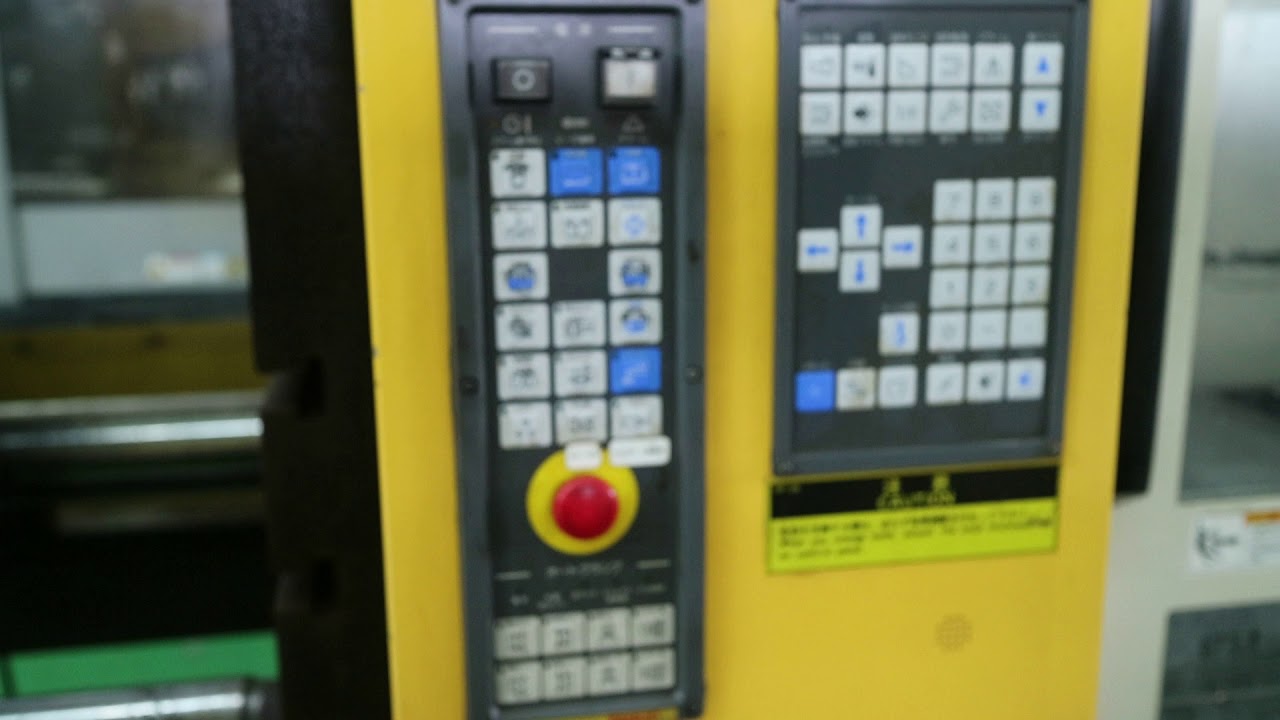 Fanuc ALPHA300C - USED INJECTION MOLDING MACHINE - YouTube