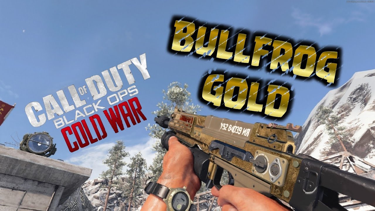 GOLDEN BULLFROG| COD COLD WAR - YouTube