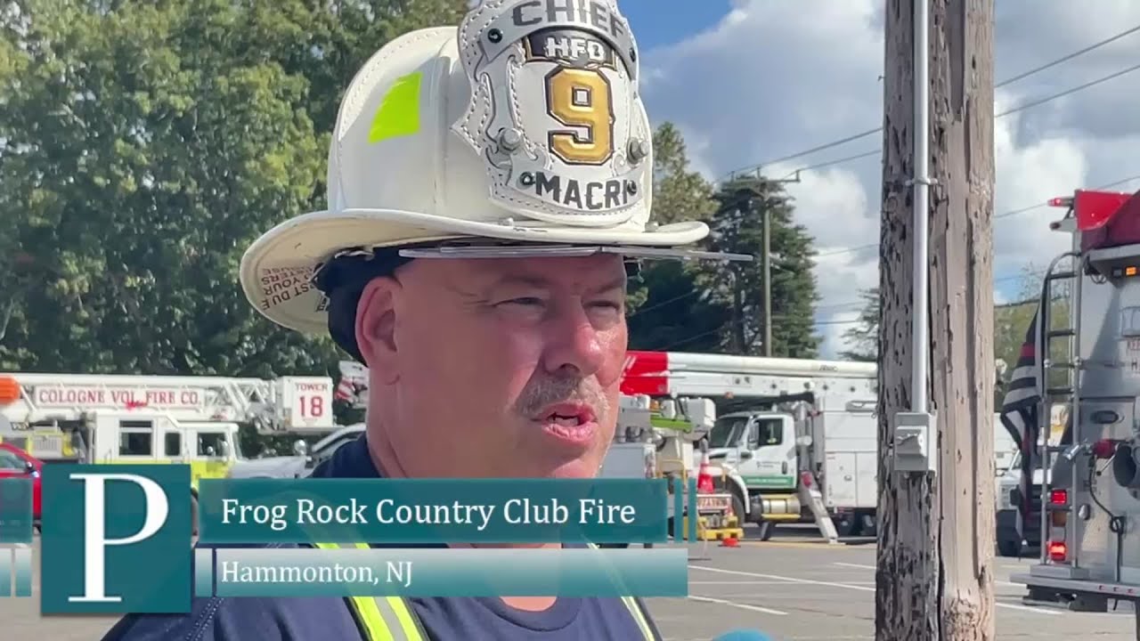 Chief Macri talks about Frog Rock fire - YouTube