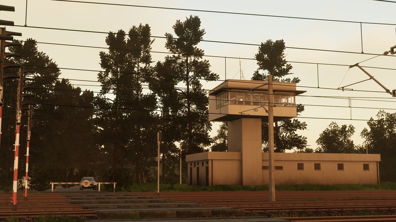 SimRail LCS Lazy (Dispatch five stations at the same time) - YouTube