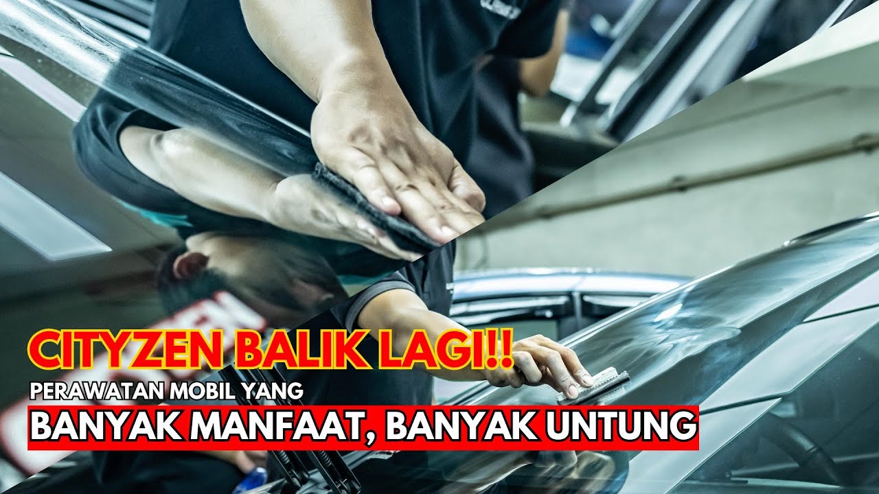 COATING KACA GLASS FUSION DI MOBIL ANGGOTA KOMUNITAS - YouTube