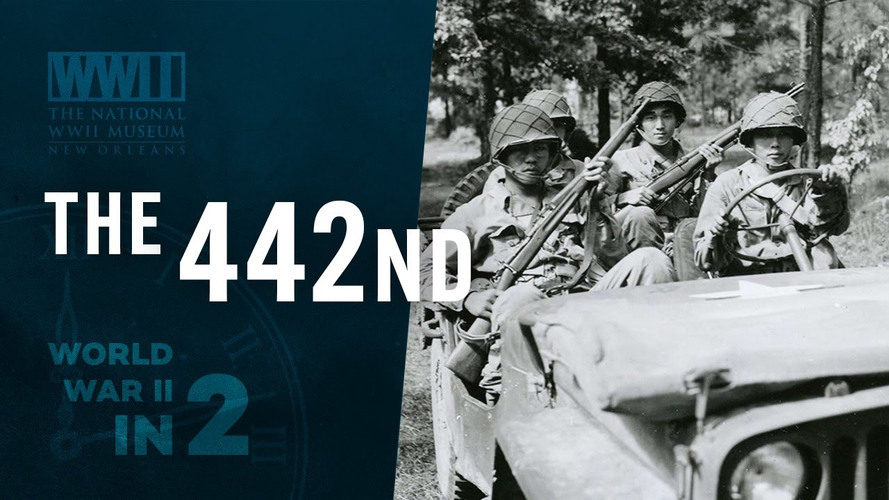 The 442nd Regimental Combat Team | WWII IN 2 - YouTube