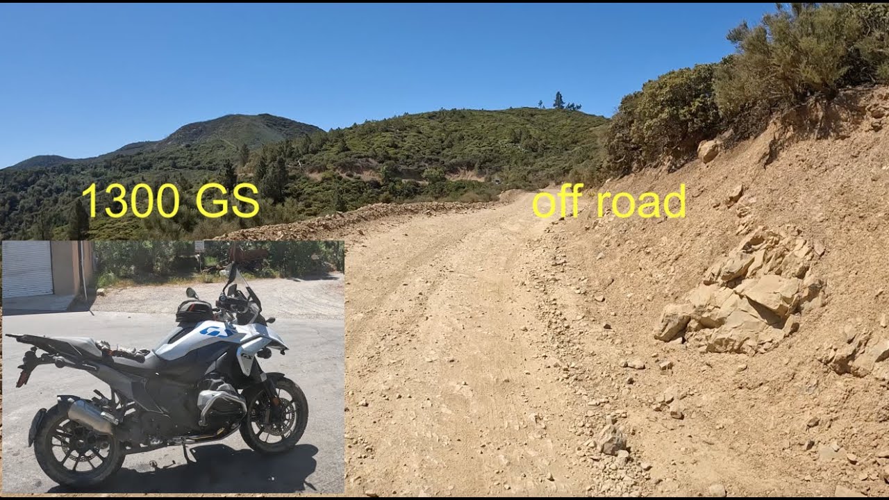 BMW 1300 GS off road (full ride) - Maple Springs Trail in Orange County ...