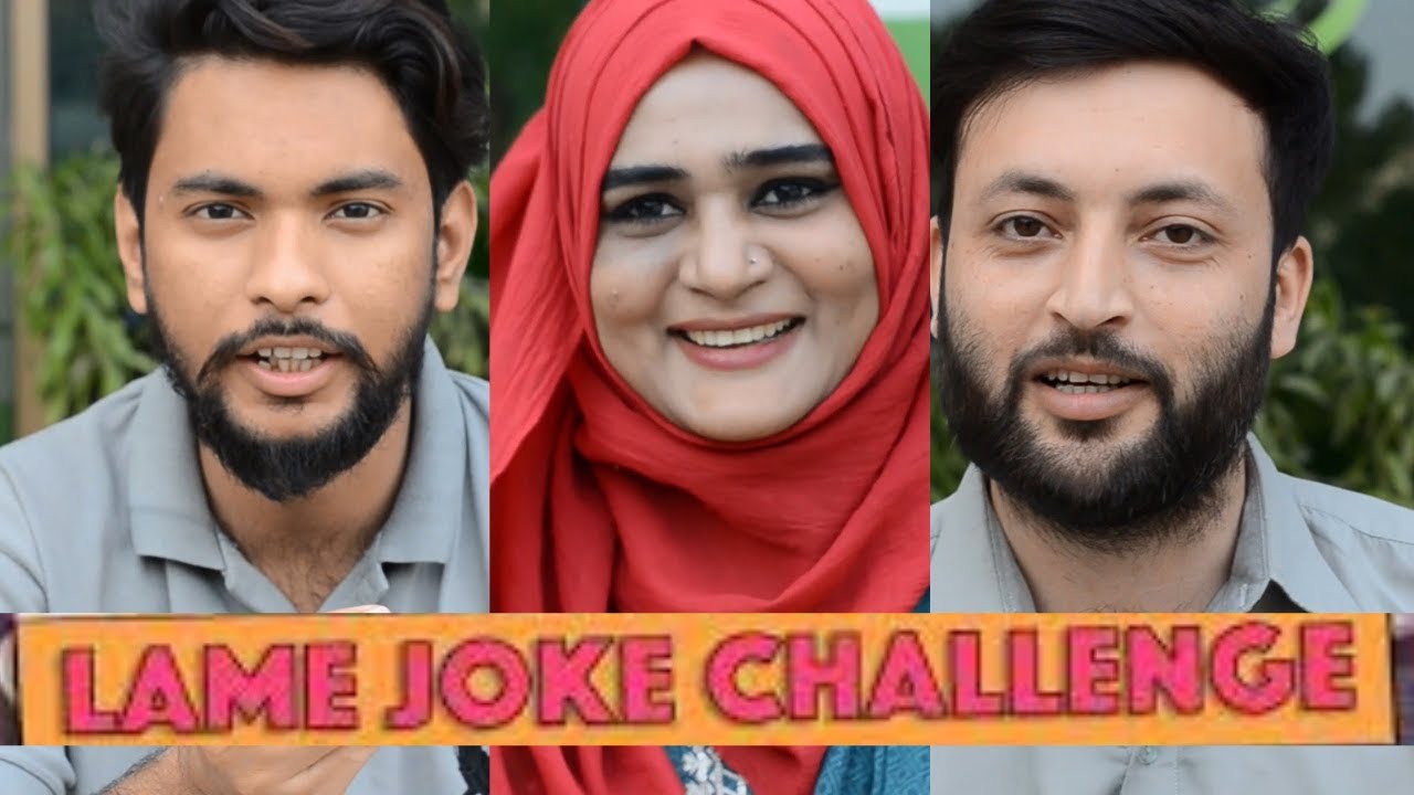 Lame Joke Challenge ft. #friends - YouTube