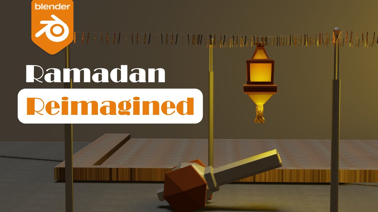 Ramadan Reimagined | Short 3D Childhood Memories Journey | Blender 3D ...