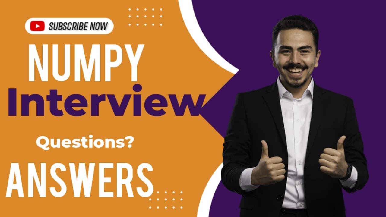 🚀 Master Numpy In Minutes 🔥must Know Numpy Interview Questions And Answers Pythonnumpy