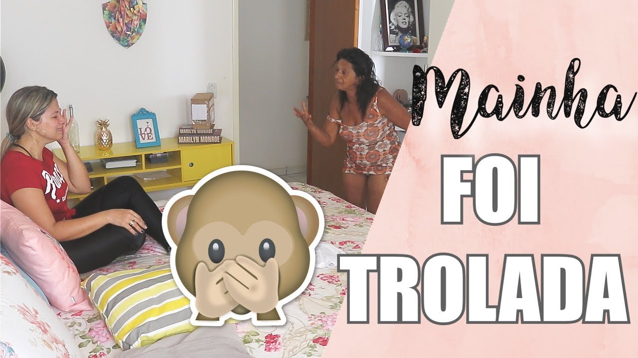 Trollei Minha MÃe Ela Quase Bateu Em AlguÉm Youtube