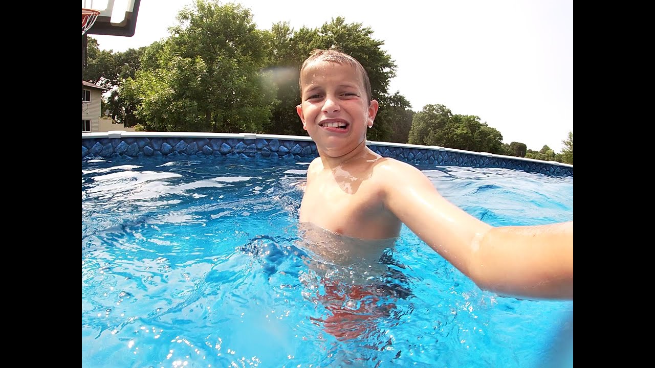 LAST TO LEAVE THE POOL WINS PART 2 - YouTube